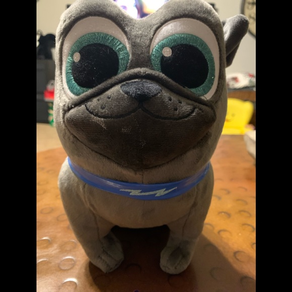 Disney | Toys | Disney Realistic Puppy Dog Pals Bingo Plush Bulldog ...